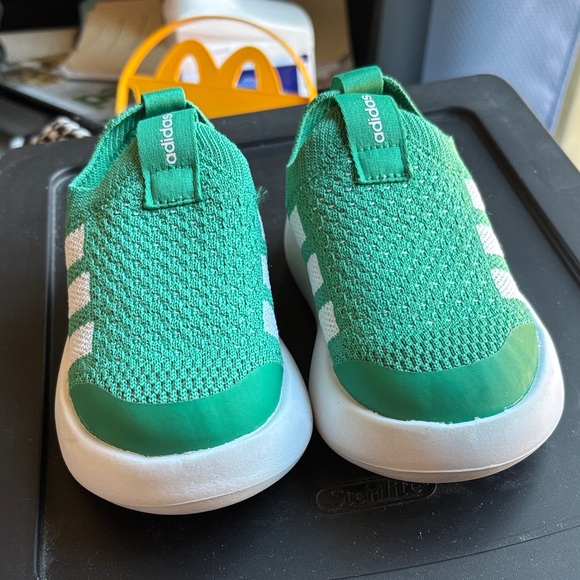 adidas | Shoes | Adidas Bubblecomfy Green Sneakers | Poshmark